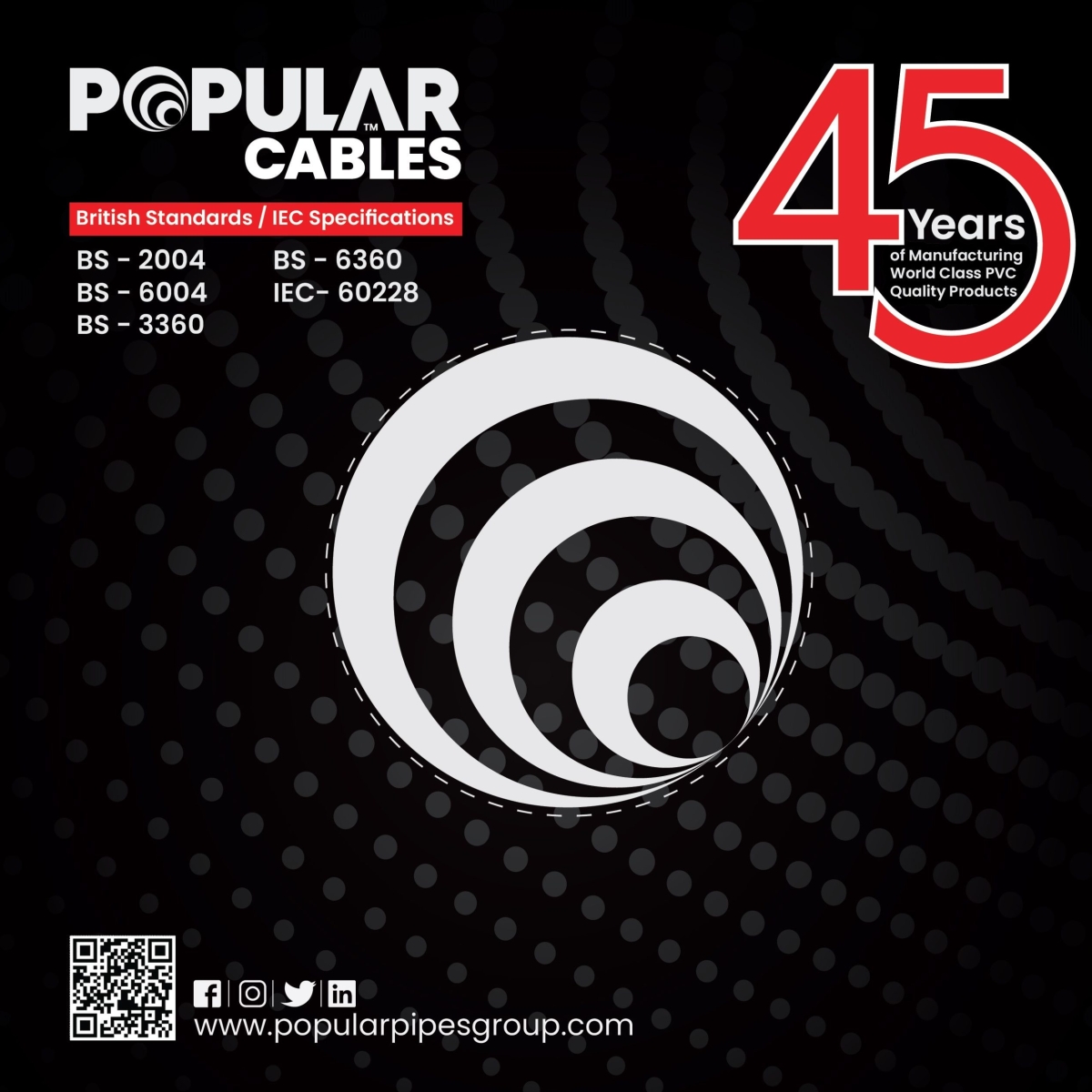 Popular Cables - Popular Pipes Group of Companies
